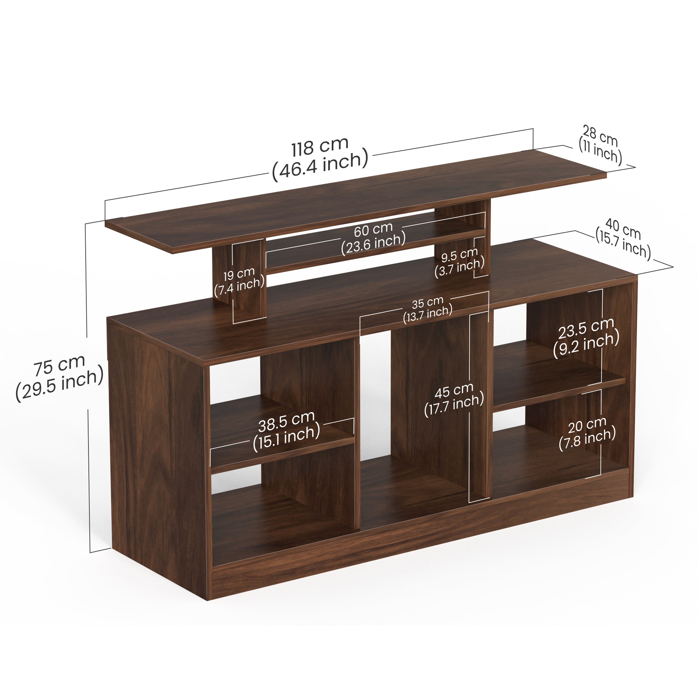 Bevlyn Free Standing TV Entertainment Unit/TV Cabinet with Multiple St ...