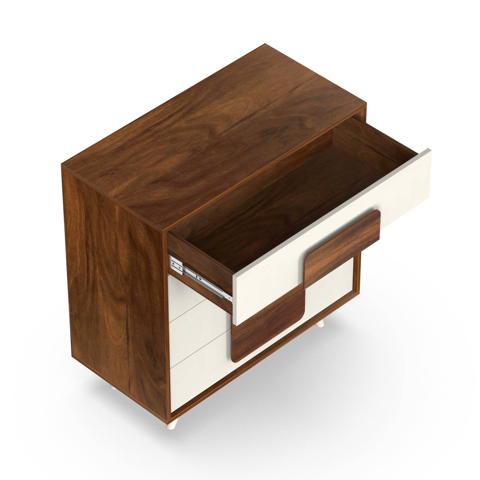 Mayrone Chest of Drawers Storage Cabinets with 4 Drawers Standard (Bro — Bluewud