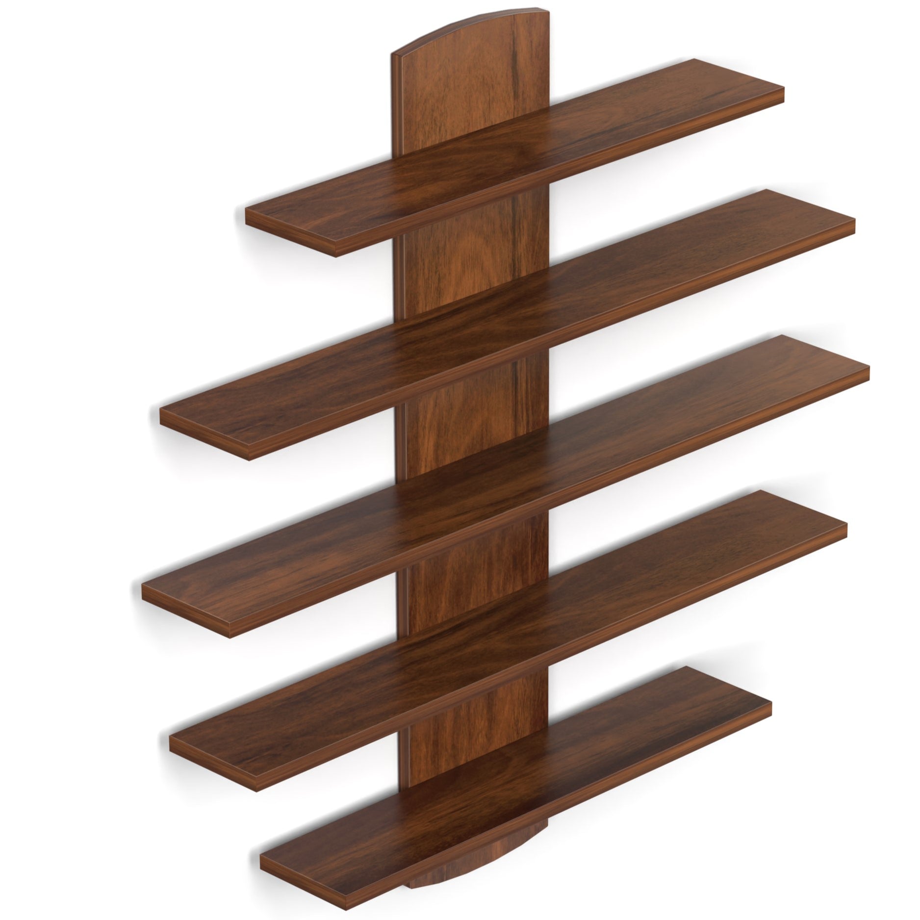 Caselle Display Shelf (5 shelves) — Bluewud