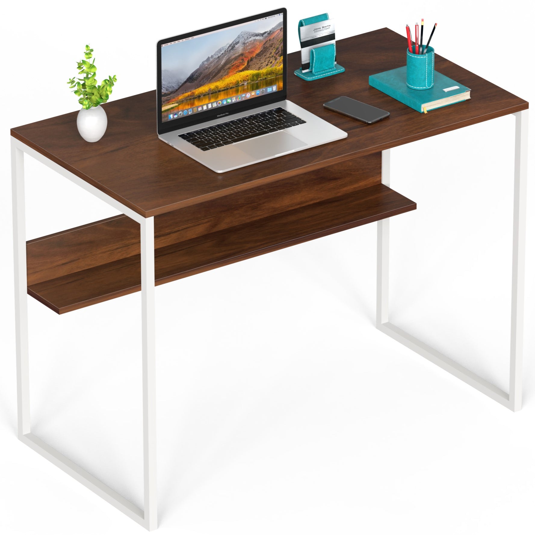 Corbyn Solo Engineered Wood Study & Laptop Table for Home and Office ...