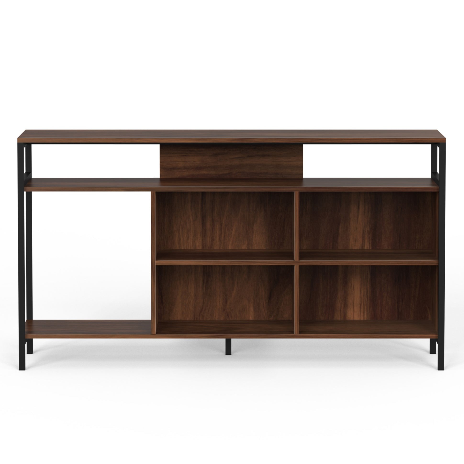 Duskin TV Entertainment Unit Set Top Box Stand/TV Cabinet with Shelves ...