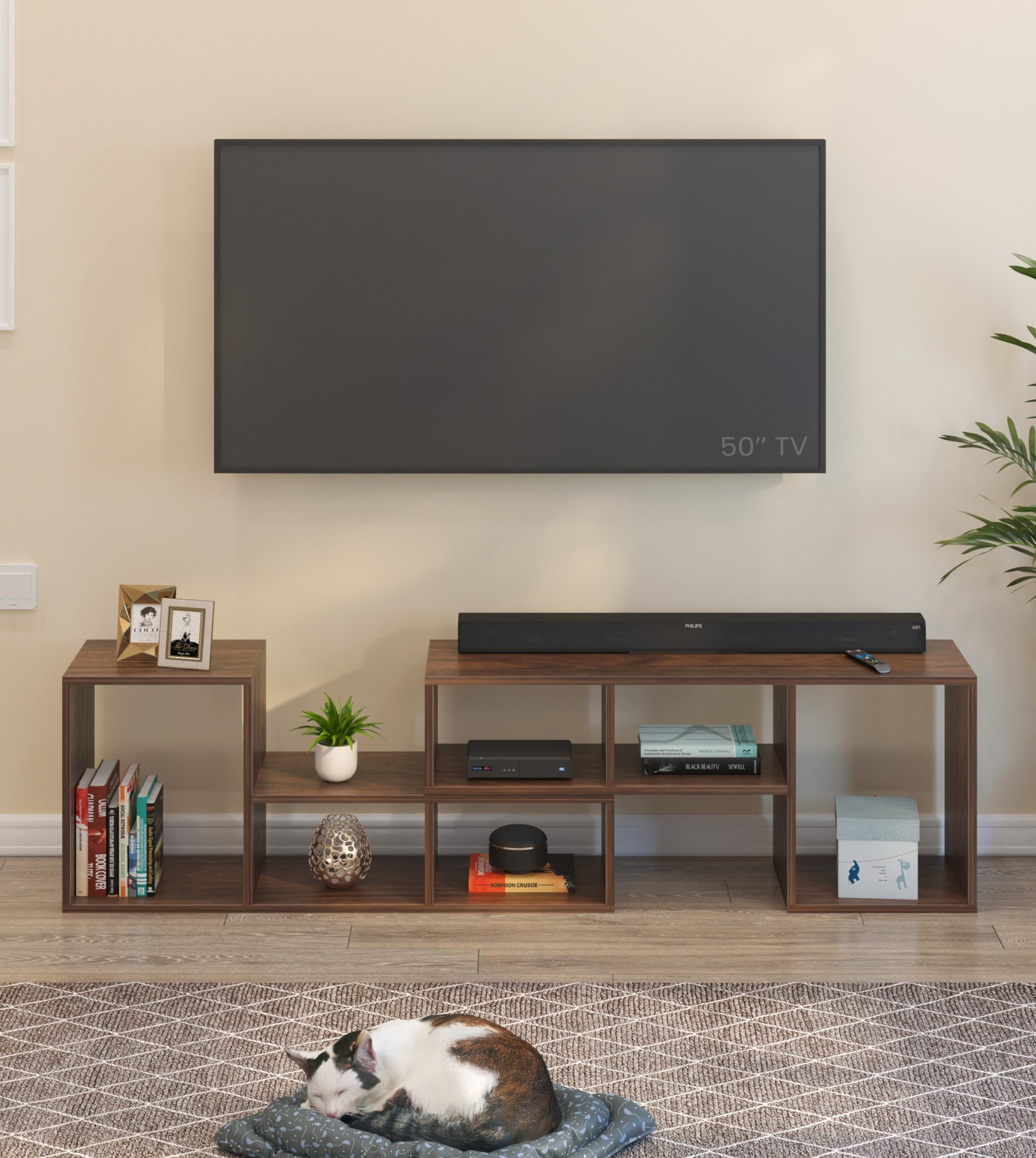 Buy TV Unit Furniture Online | Wooden TV Unit Furniture — Bluewud