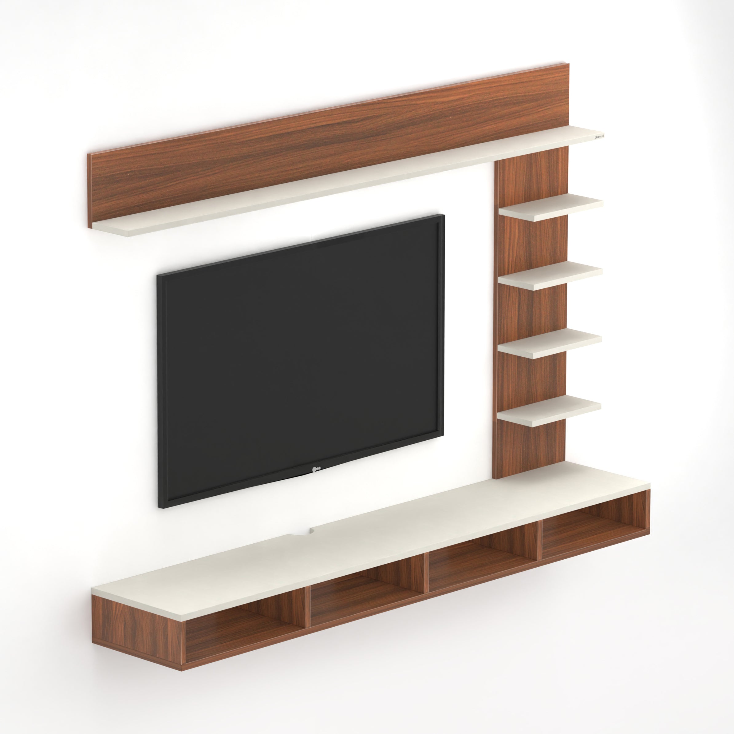 Primax Plus TV Unit Large, Ideal for Up to 50" — Bluewud