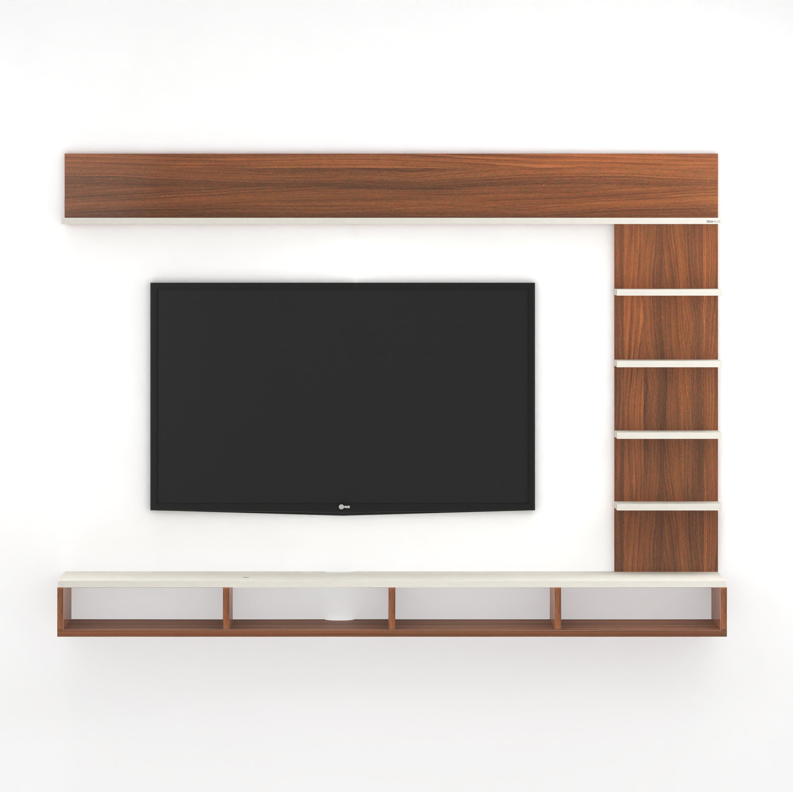 Primax Plus TV Unit Large, Ideal for Up to 50" — Bluewud