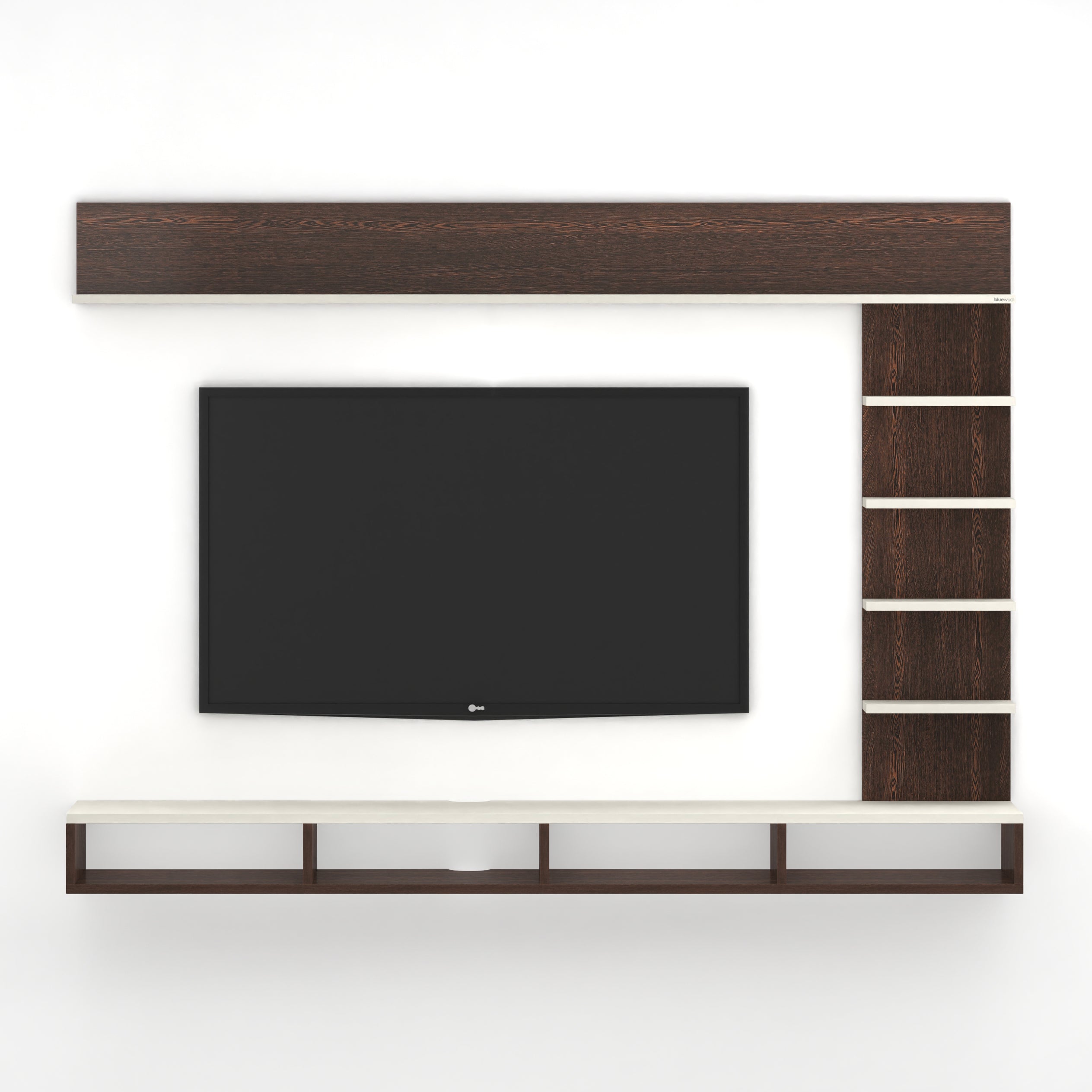 Primax Plus TV Unit Large, Ideal for Up to 50" — Bluewud
